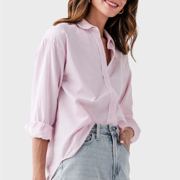 beachlunchlounge | Tops | Beachlunchlounge Light Pink Button Down Shirt ...